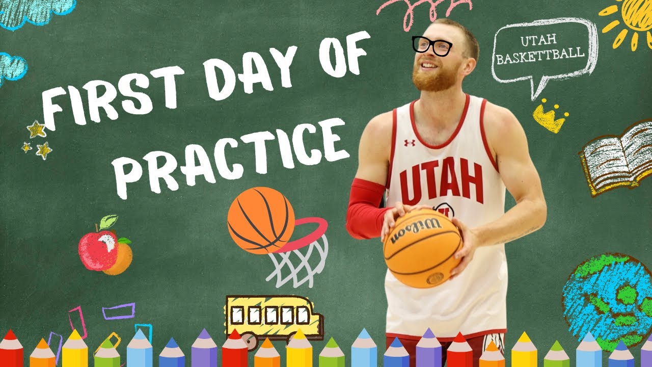 First Day of Practice: Day in the Life of a D1 Basketball Player - YouTube