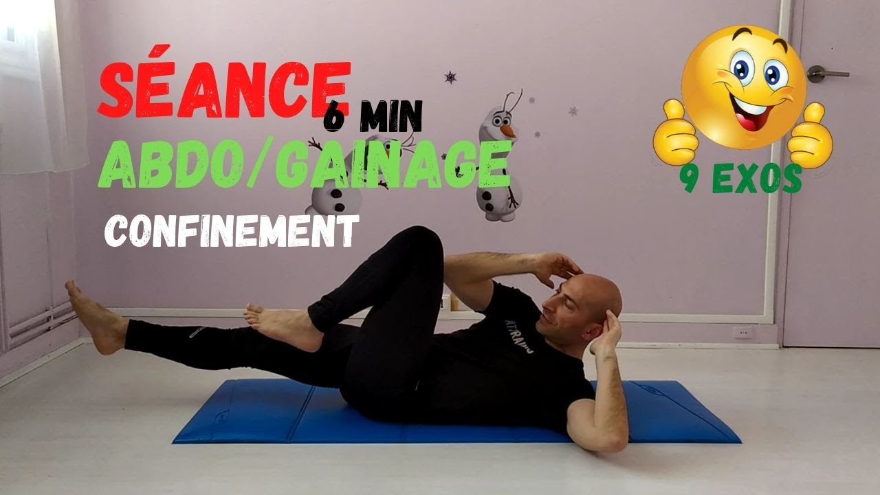 SÉANCE ABDO GAINAGE CONFINEMENT - YouTube