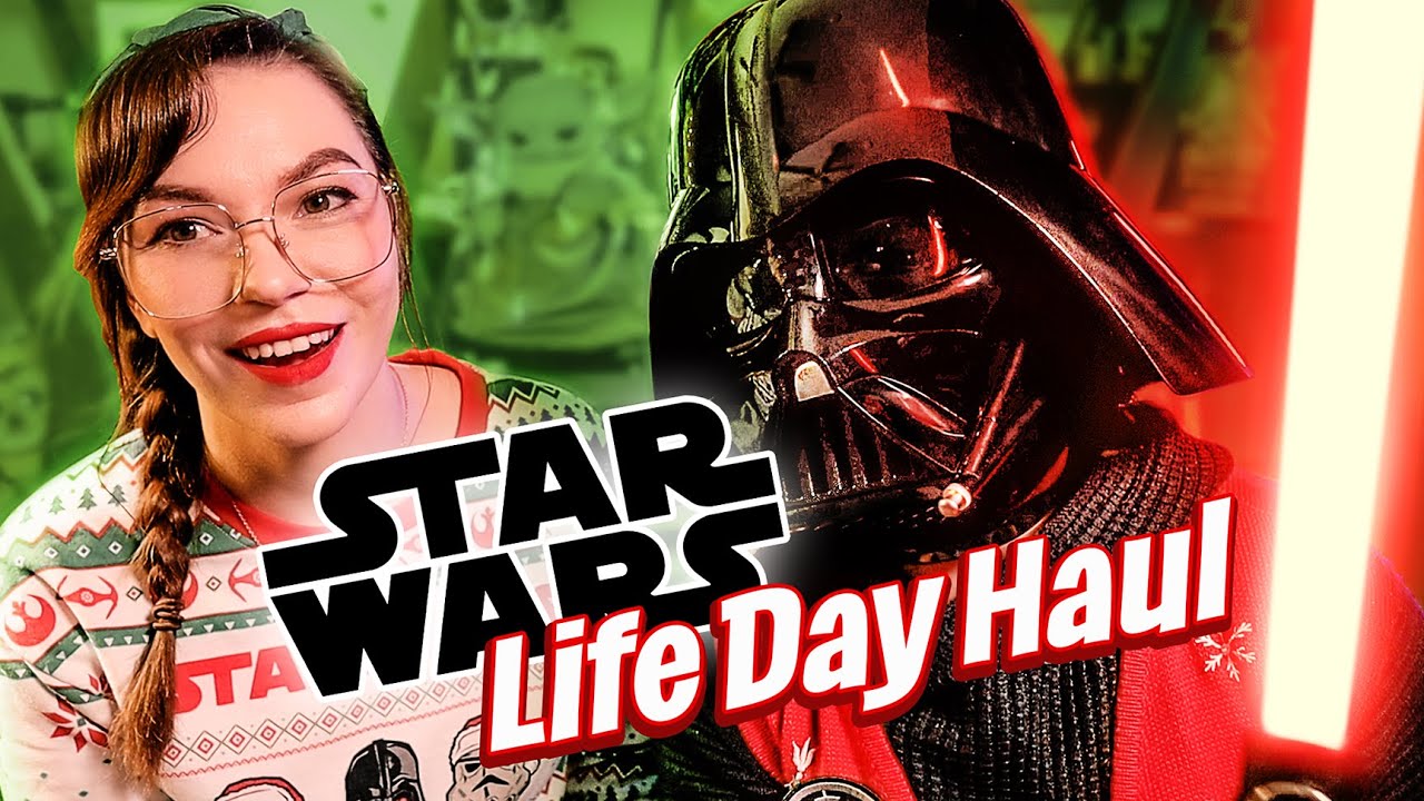 Opening our Life Day Holiday Haul | Star Wars Unboxing - YouTube