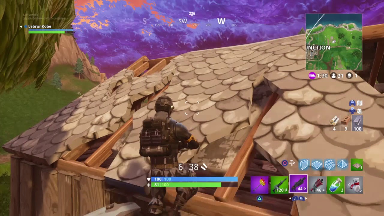 Fortnite Purple Pump - YouTube