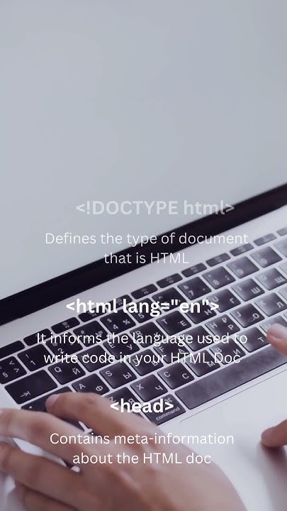 Boilerplate code in HTML - YouTube