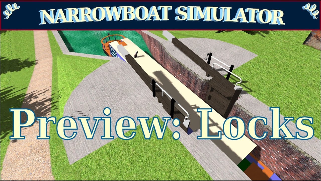 Narrowboat Simulator Locks Preview - YouTube