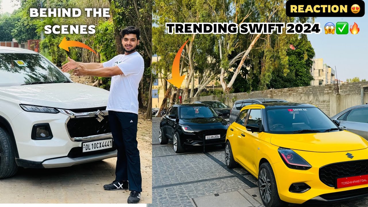 TRENDING SWIFT 2024 REEL SHOOT 🔥 BEHIND THE SCENES 😱 🔥 - YouTube