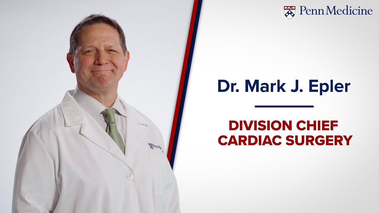 Meet Dr. Mark Epler, Chief of Cardiac Surgery, Lancaster General Health - YouTube