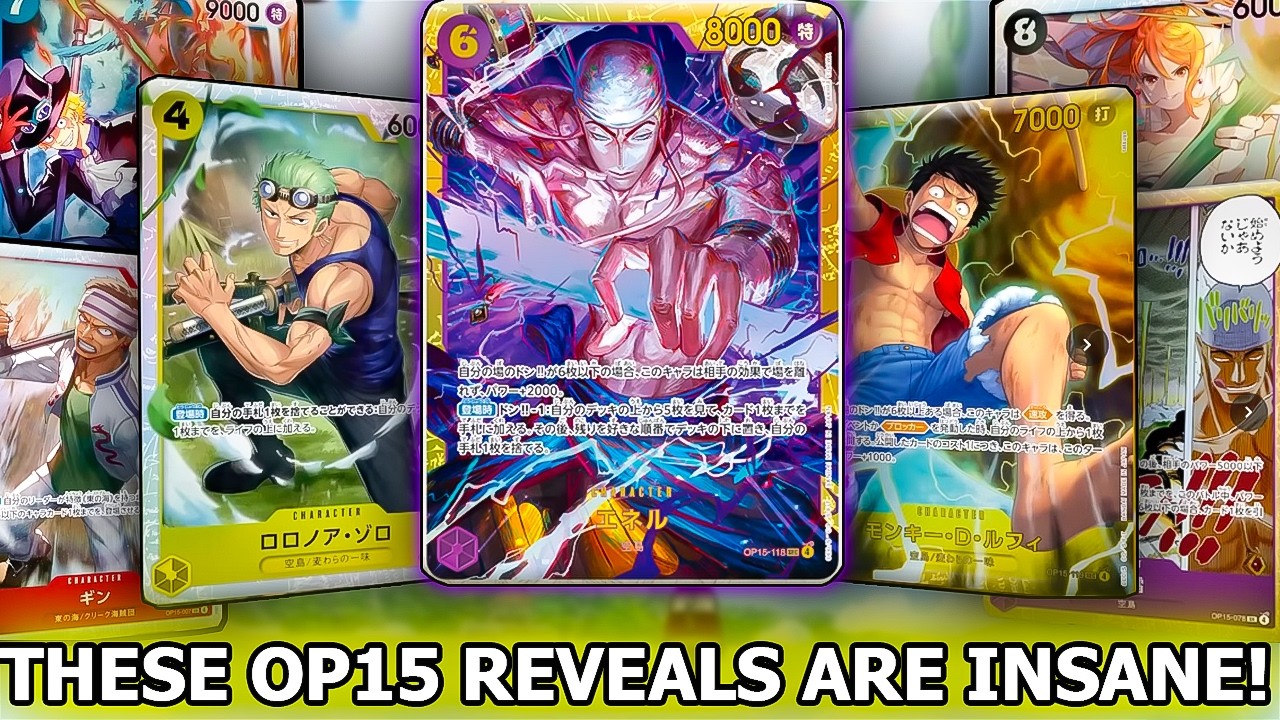 OP15 Reveals are BUSTED! | OP15 Card Reveals - YouTube