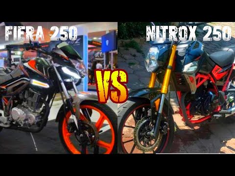 Review FIERA 250 vs NITROX 250 Cual Comprar? ITALIKA vs VENTO Review ...