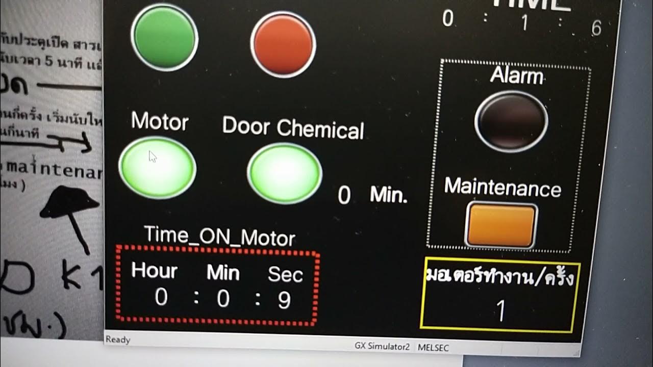 การใช้ GT Simulator3 กับ GX work2. - YouTube
