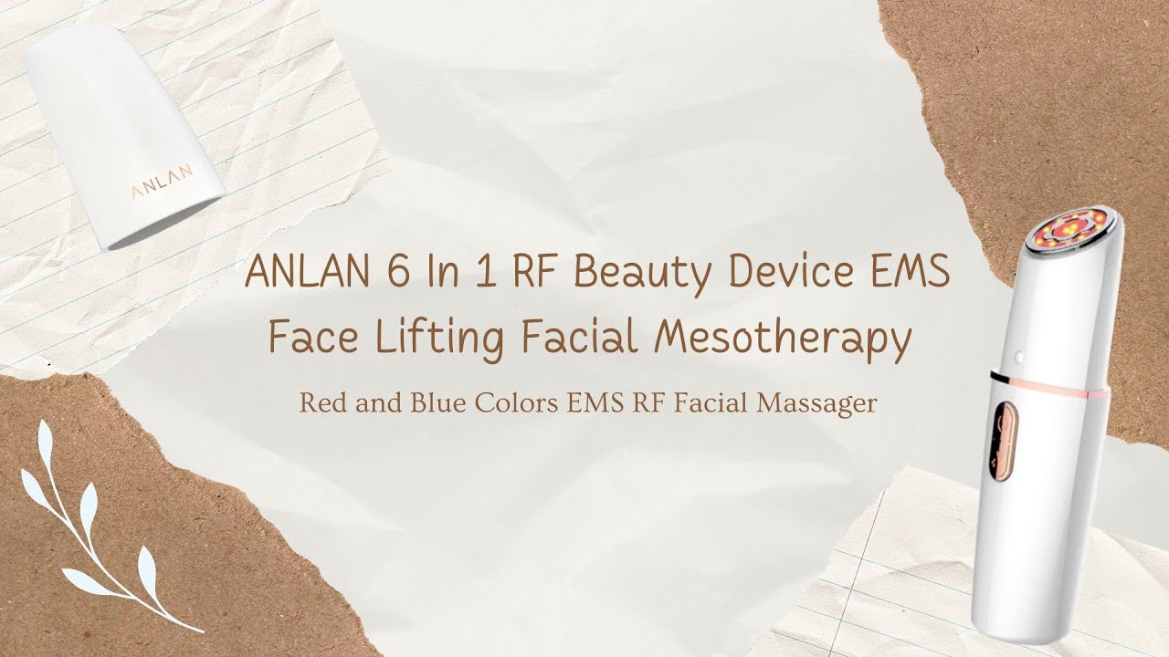 BEAUTY LOG: ANLAN 6 In 1 RF Beauty Device EMS Face Lifting Facial ...