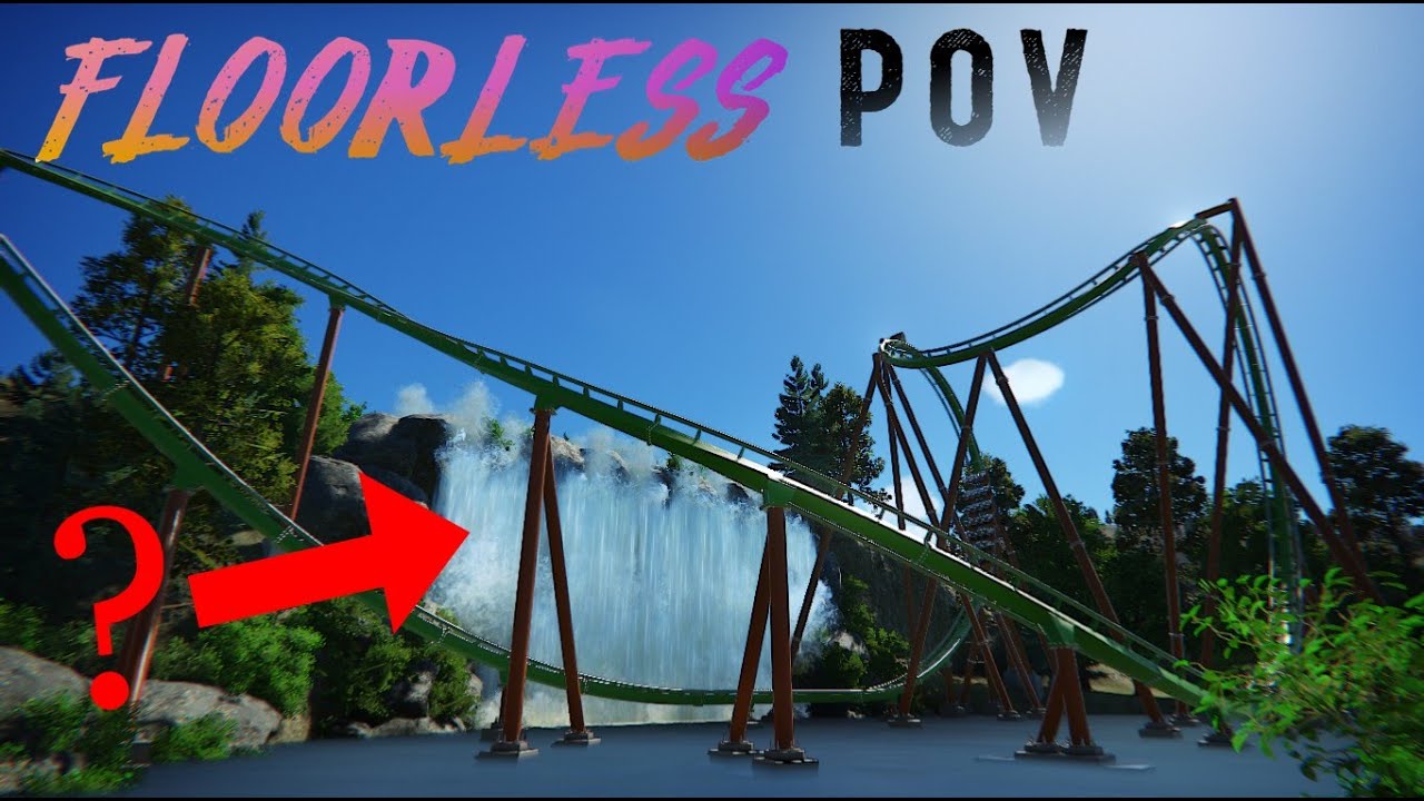 FLOORLESS Coaster POV: Collab Park - YouTube