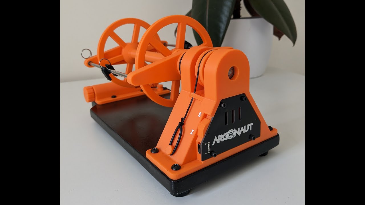 Introducing The Argonaut Electric Spinning Wheel - YouTube