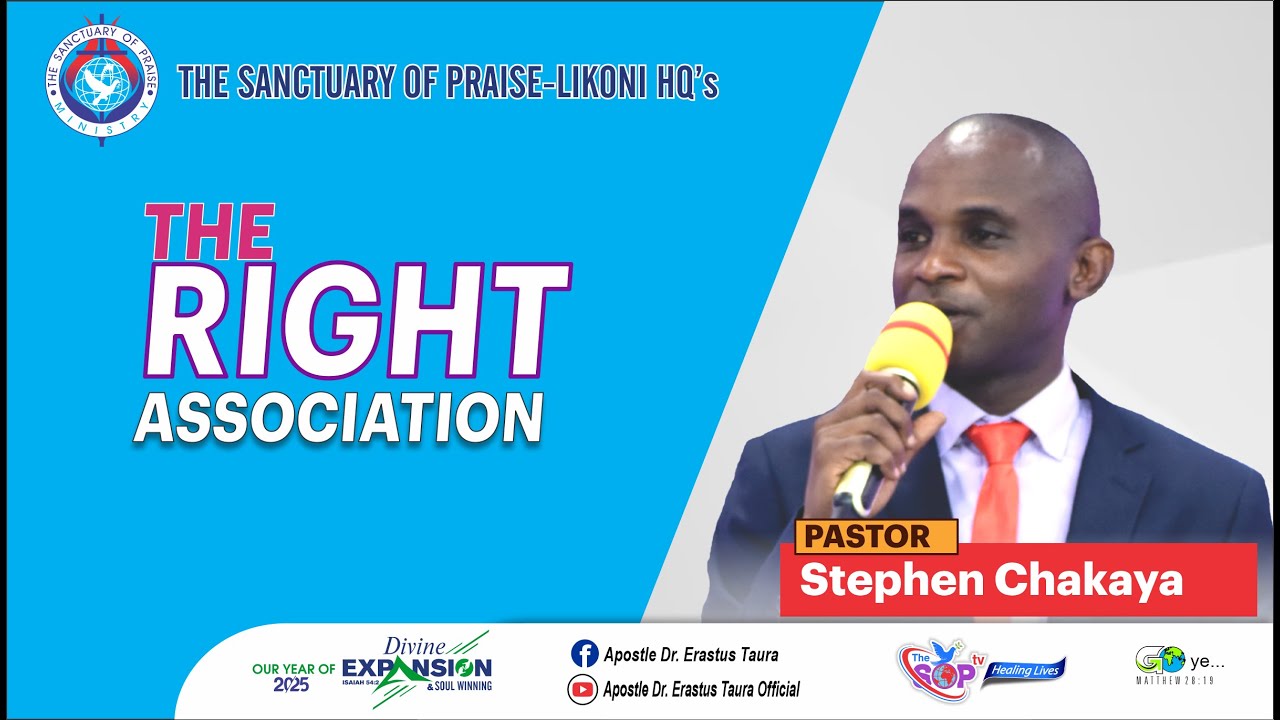 The Right Association || Pst. Stephen Chakaya || 16th March, 2025 - YouTube