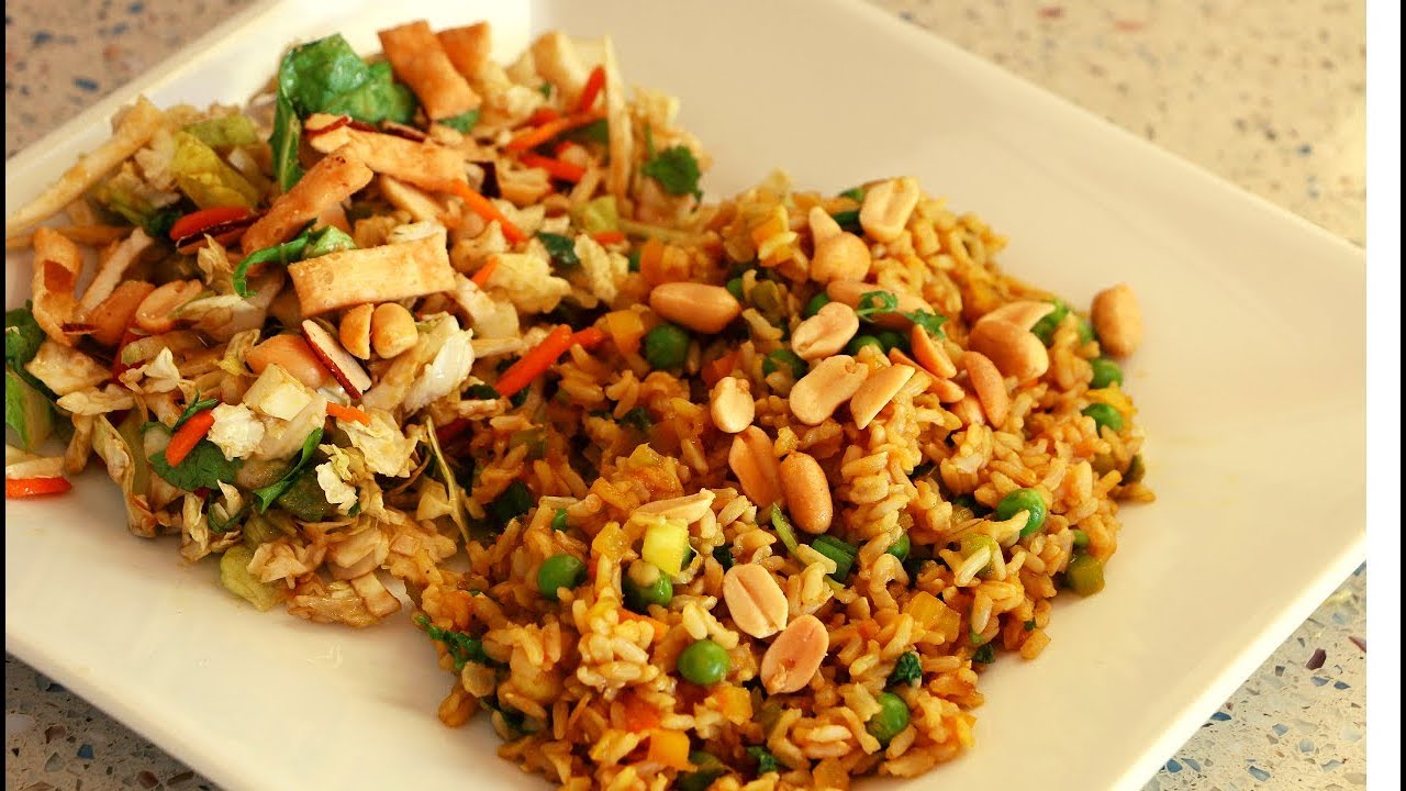 Pineapple unfried rice Chef AJ style - YouTube