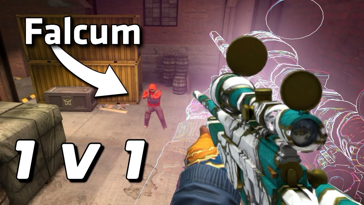 1v1 against Falcum with SNIPER in Critical Ops - YouTube