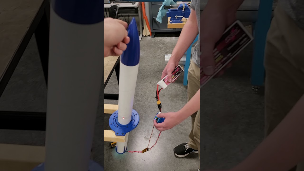 TVC Rocket 2 Axis Stability Test - Project Pathfinder - YouTube