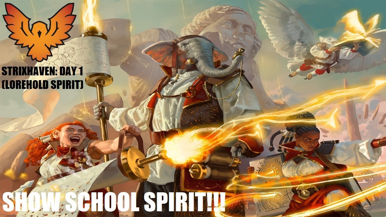 THAT SCHOOL SPIRIT!!! - Lorehold Spirts MtGA Strixhaven Deck # ...