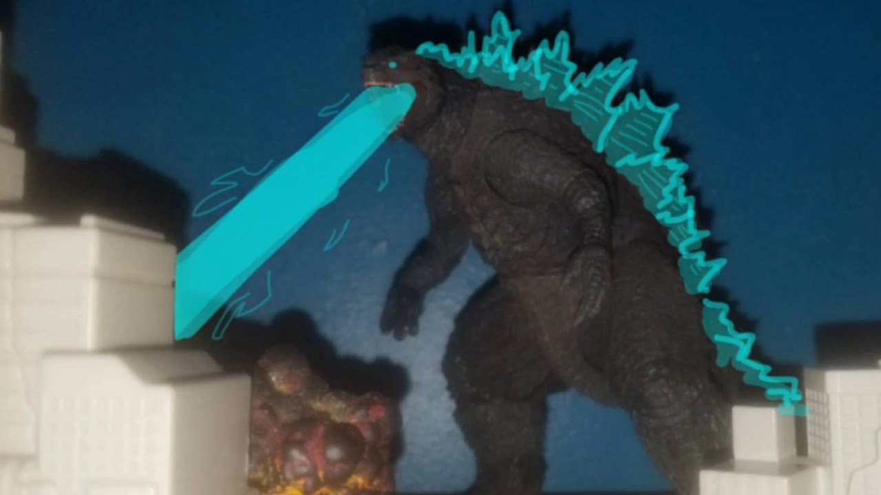Godzilla Attacks Apex - Godzilla Vs Kong Stop-Motion - YouTube