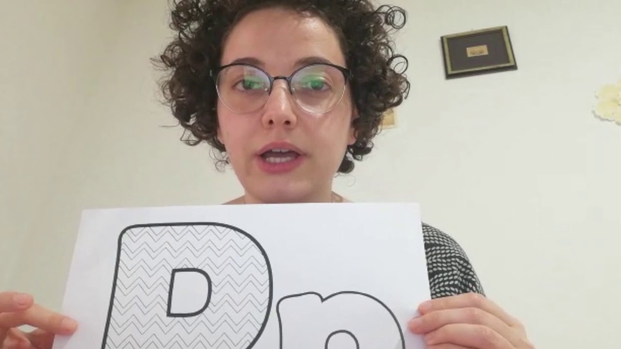 letter P, sound and pronunciation Blue bird | 12 Giugno - YouTube