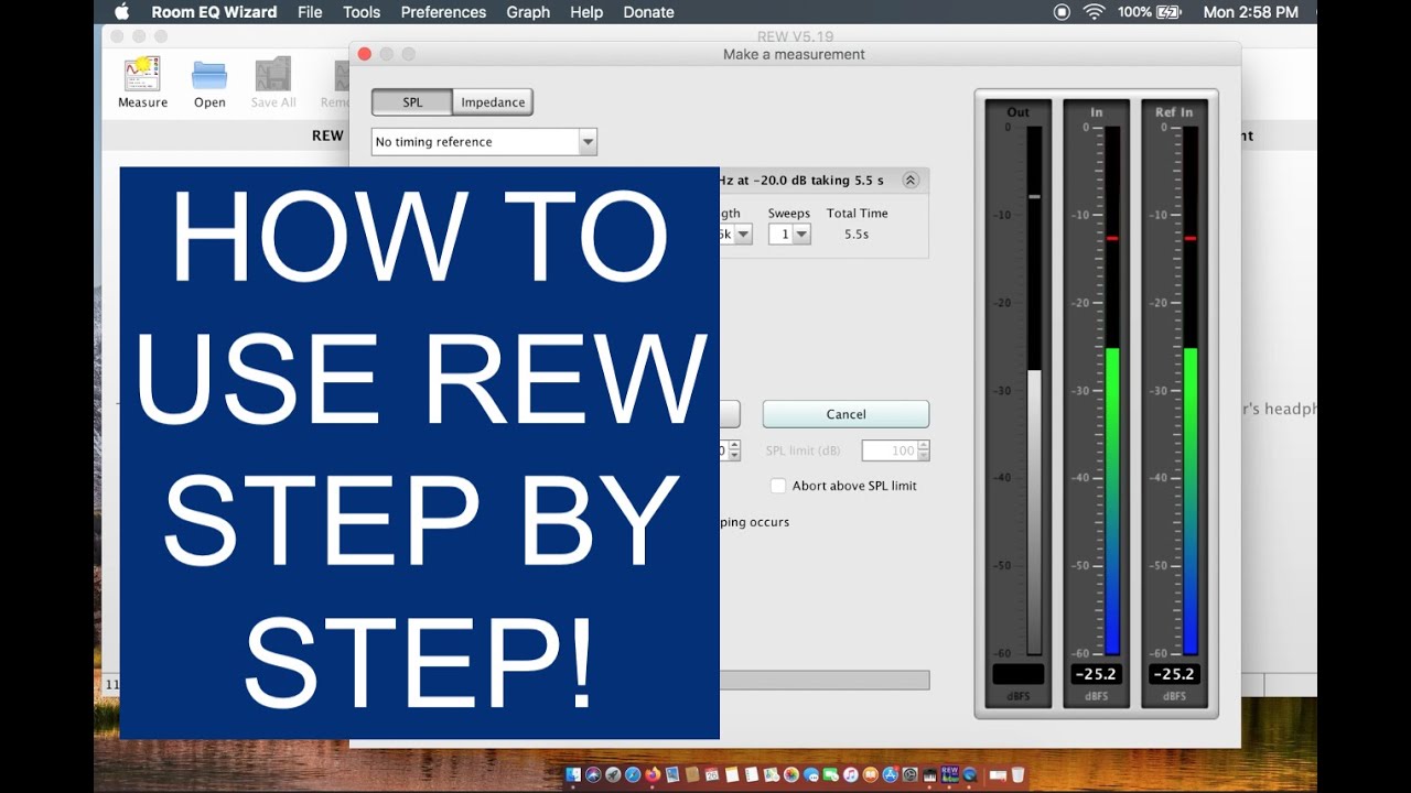 REW Step by step setup for Dolby Atmos Home theater Part 1 - YouTube