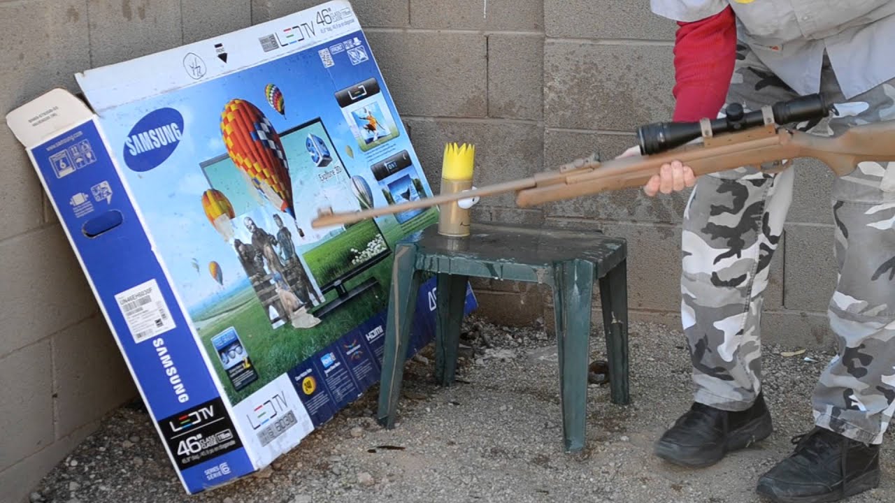 RWS Diana 34Panther vs. shaving cream - YouTube