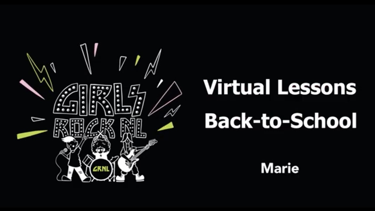 Back-to-School Virtual Lessons - Marie - YouTube