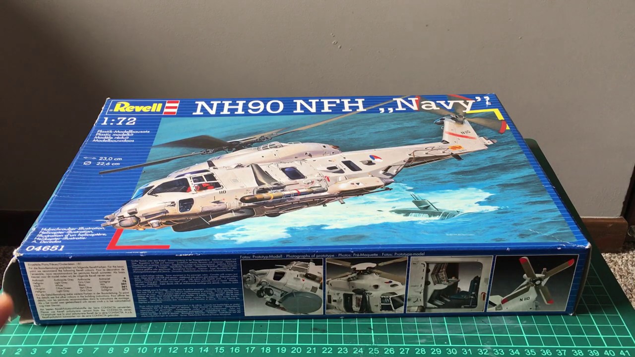Kit Preview Revell NH90 NFH Navy - YouTube