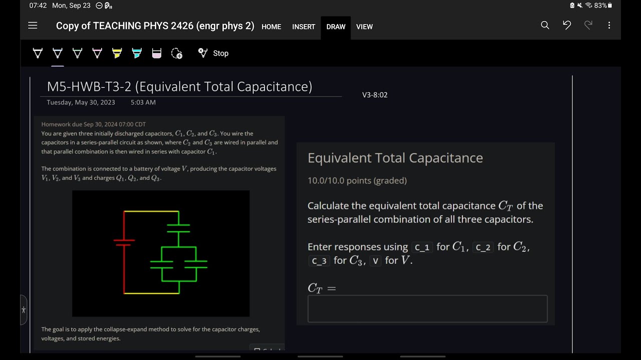 M5-HWB-T3-2 (Equivalent Total Capacitance) - YouTube