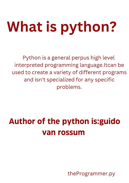 what is python in 5 seconds| python| guido van russom - YouTube