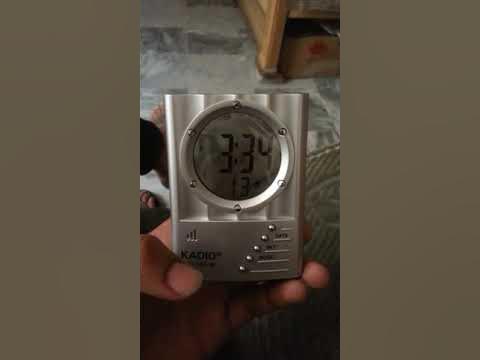 KADIO 3601 Digital Clock Time Set | Muddasir Ejaz - YouTube
