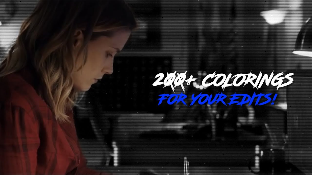 200+ MBL colorings for your edits! (2022) - YouTube