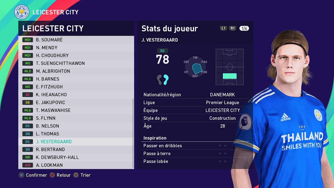 [PES 2021] LEICESTER CITY winter 2022 players update - YouTube