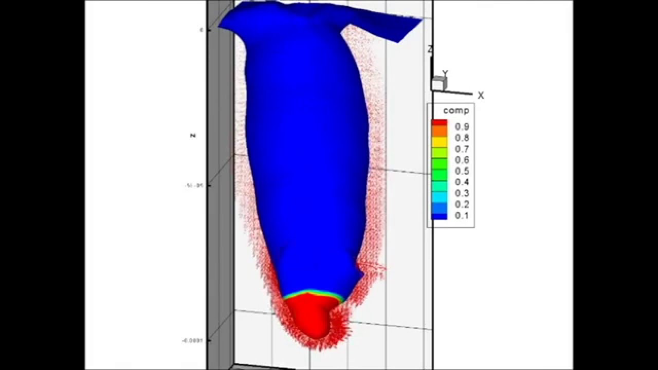 Simulation : Laser cutting of cathode for lithium ion battery - YouTube