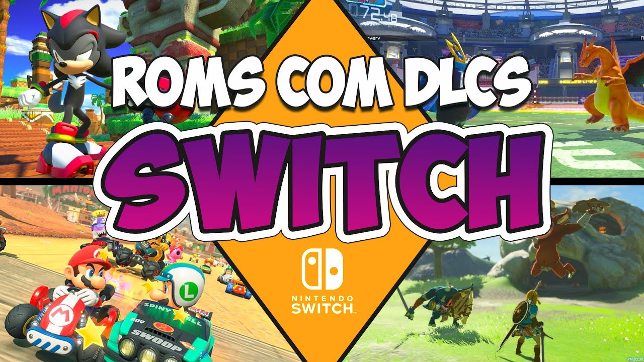 ROMS para NINTENDO SWITCH (BAIXE AGORA) - DLCs e Updates Gratuitos no ...