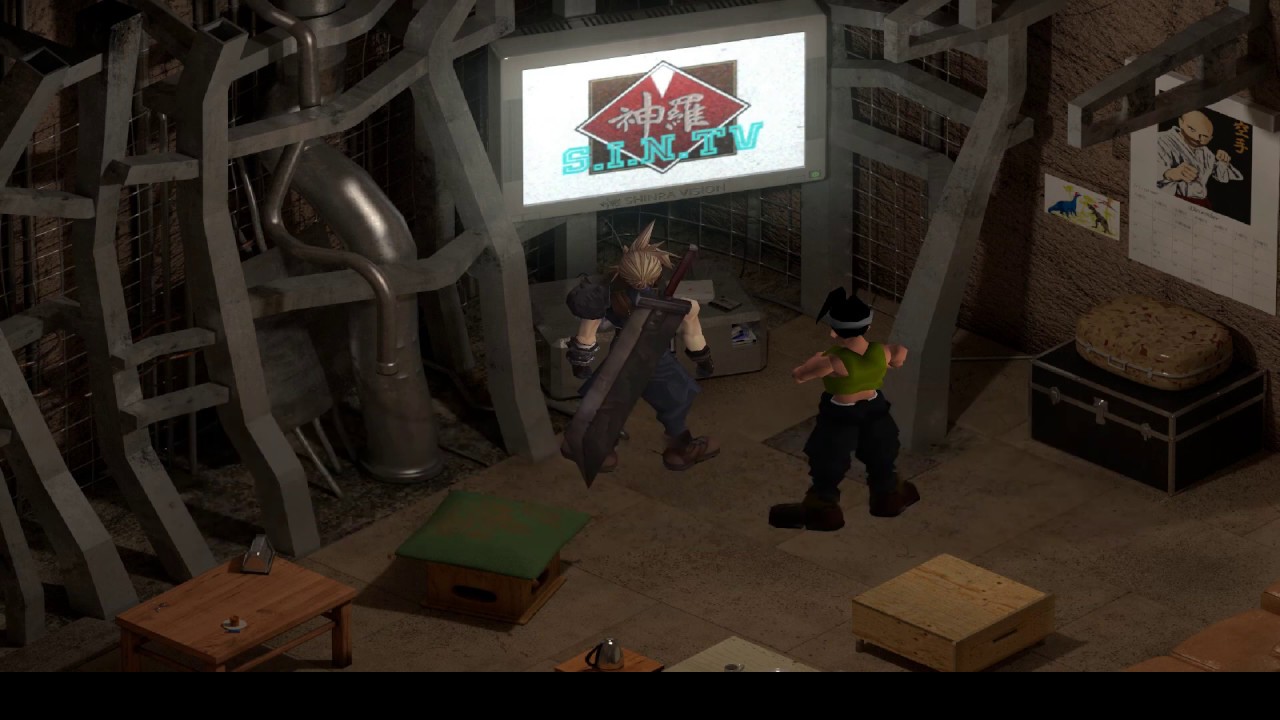 Wall Market & the Flower Girl - Final Fantasy VII PC - 7th Heaven ...