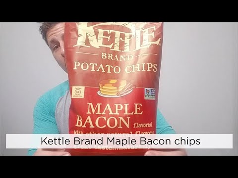 🇺🇸 Guest Review! Will - Kettle Brand Maple Bacon flavored potato chips ...
