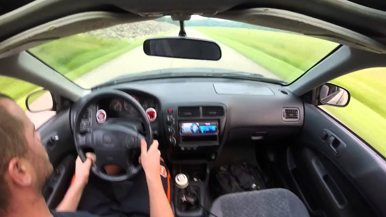 EM1 with a JRSC'd Frankenstein K20/K24 - YouTube