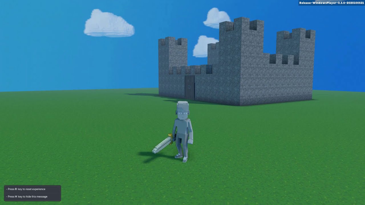 THE SANDBOX | Building a simple castle (w/ kids) - YouTube