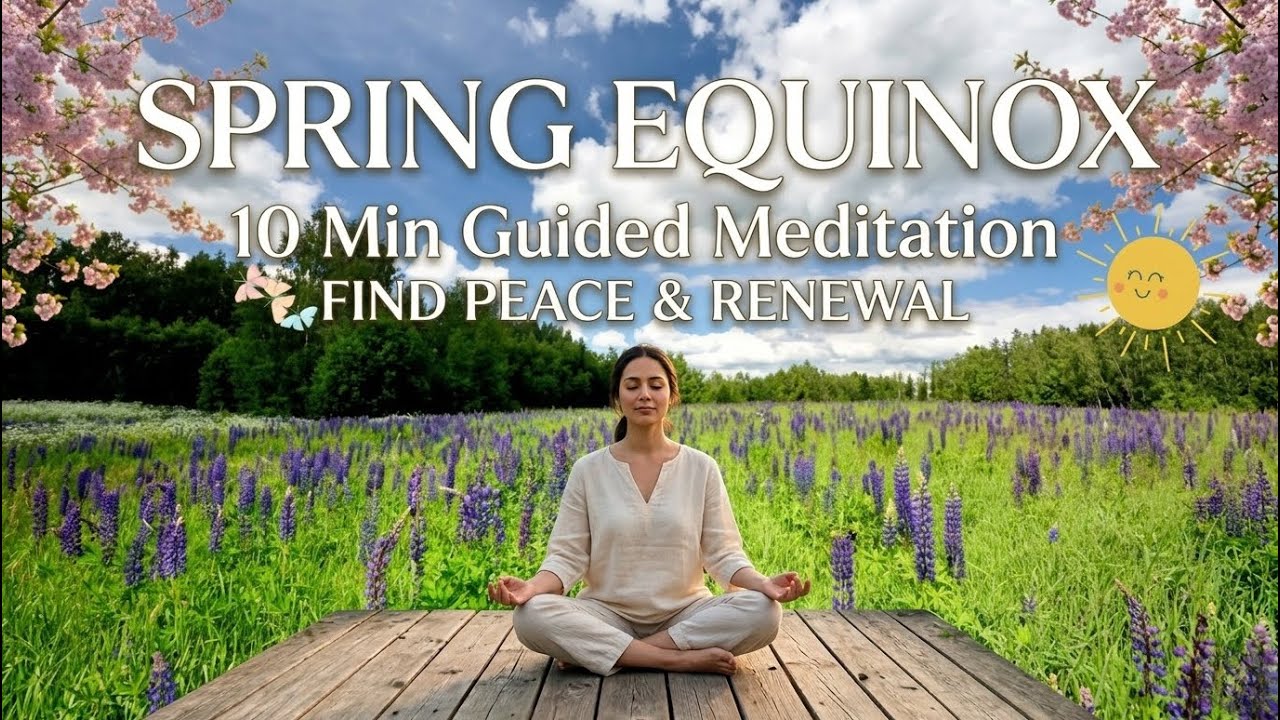 Spring Equinox Guided Meditation - 10 mins - YouTube