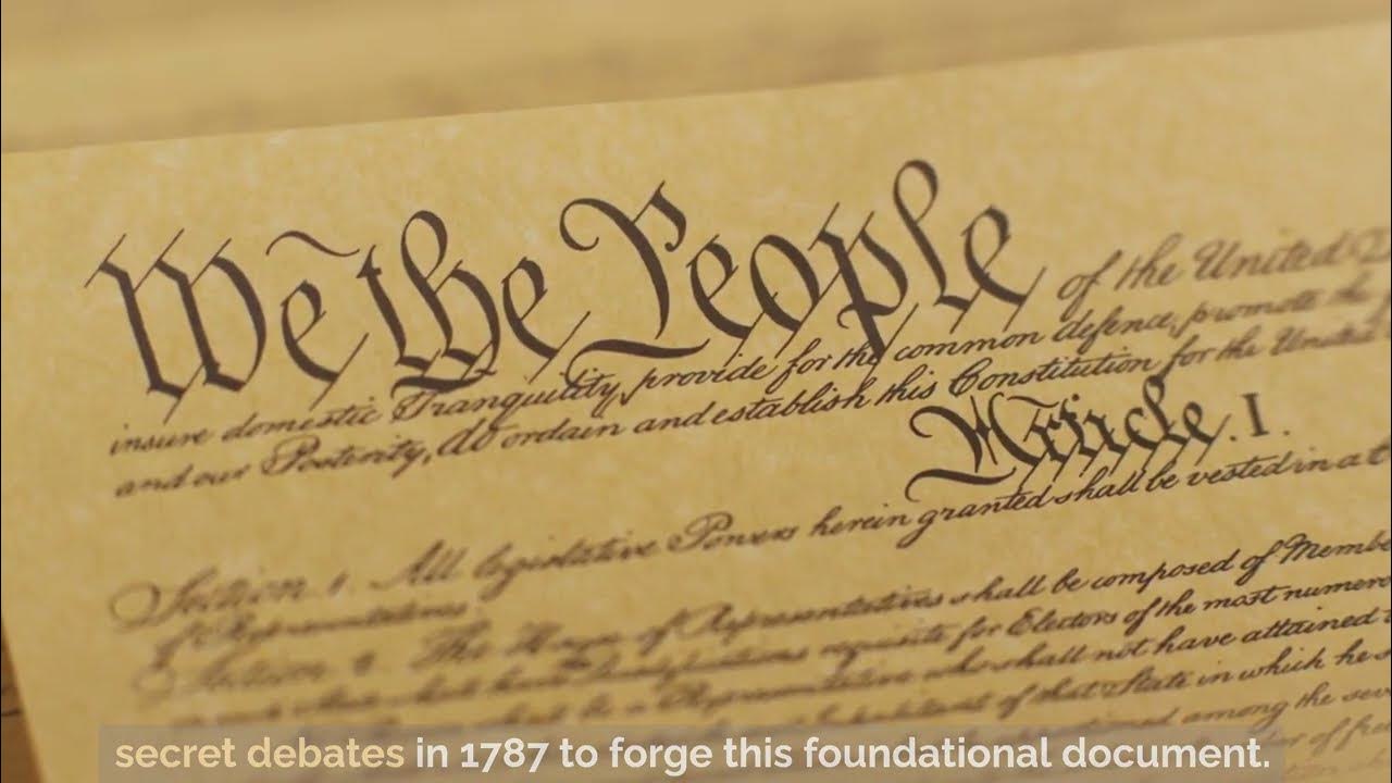 The History of the United States Constitution: Shaping a nation. - YouTube