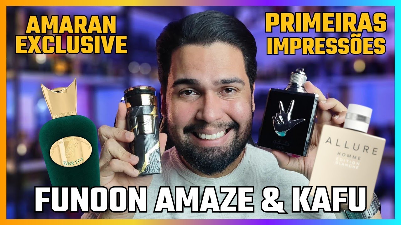 KAFU e FUNOON AMAZE (AMARAN EXCLUSIVE) PRIMEIRAS IMPRESSÕES - YouTube