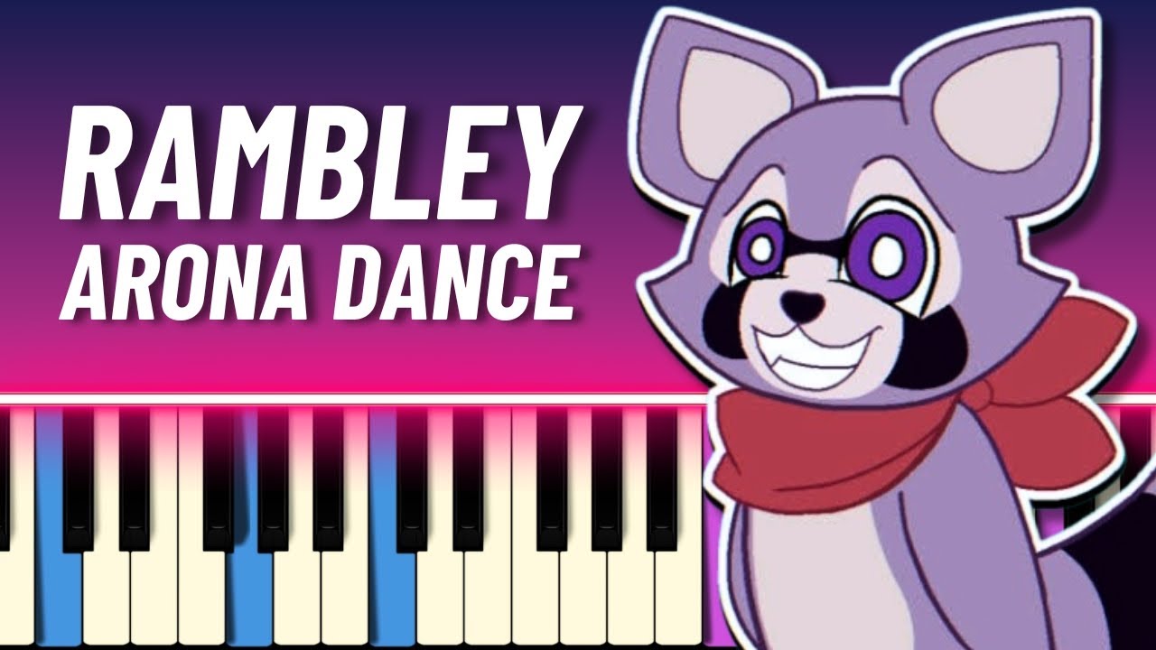 Rambley Arona Dance (EASY PIANO TUTORIAL) - YouTube