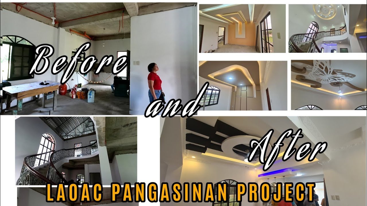 BEFORE AND AFTER LAOAC PANGASINAN PROJECT - YouTube