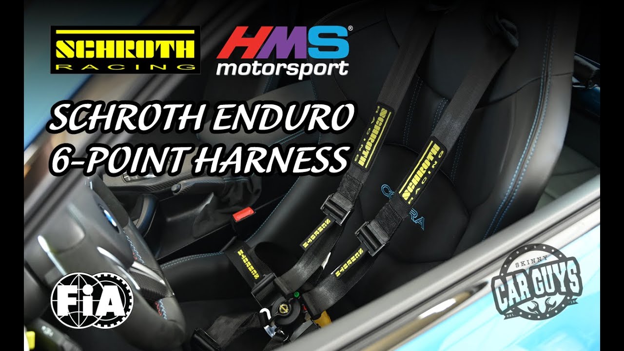 Schroth Enduro 6 - Point Racing Harness: Unboxing + Install. - YouTube