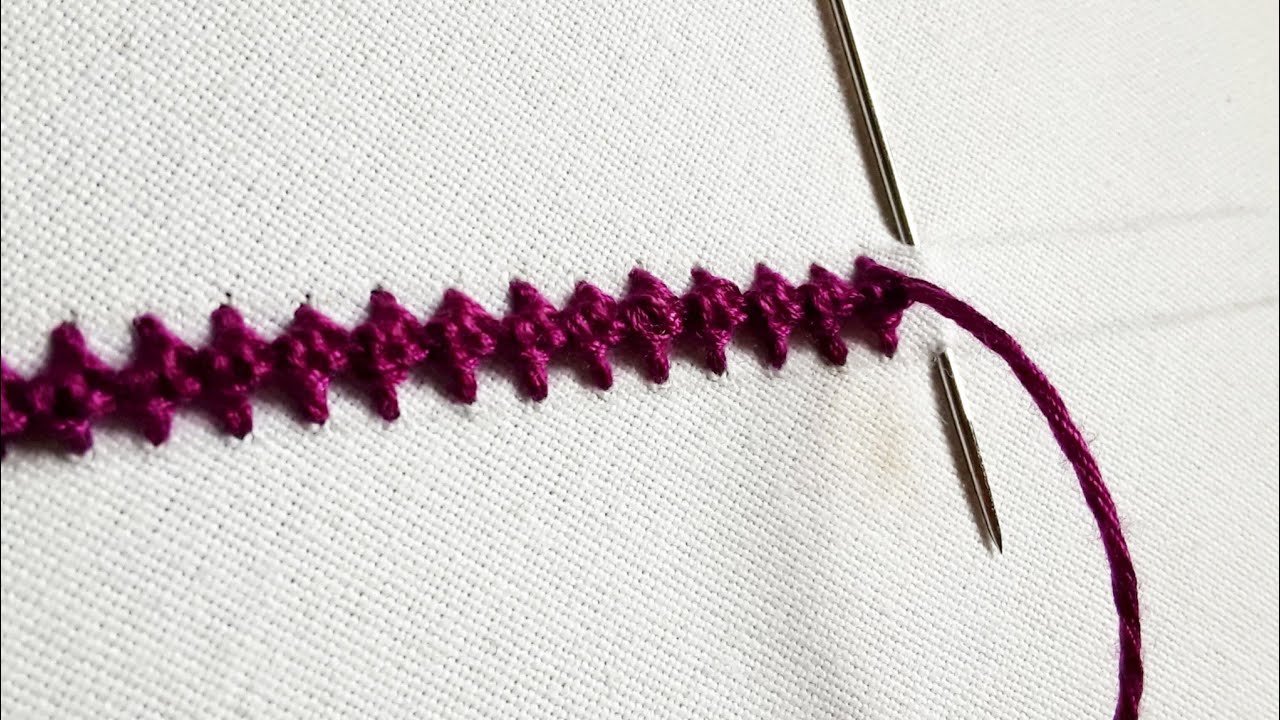 [Class - 86] How to do Knotted Pearl Stitch. - YouTube