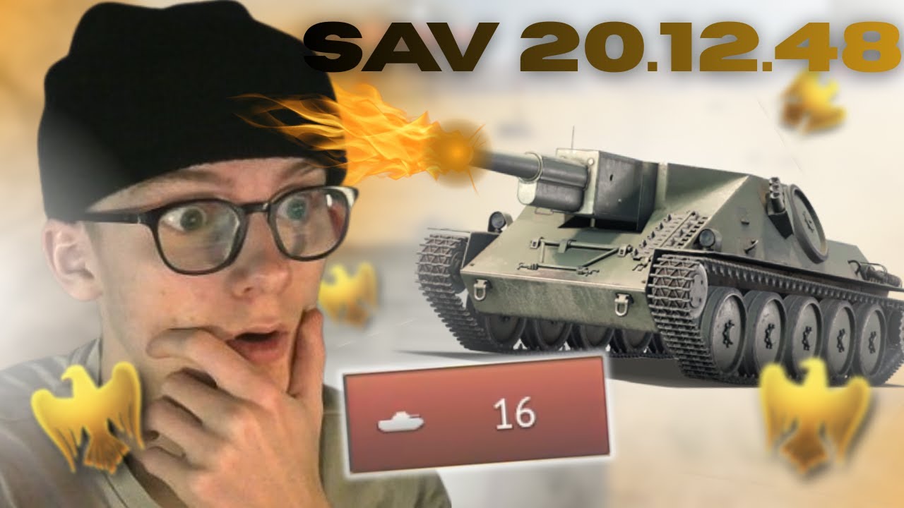 J'EXPLOSE mon Record de KILLS avec le SAV 20.12.48 sur WAR THUNDER ! (Meilleur Game de ma vie ...