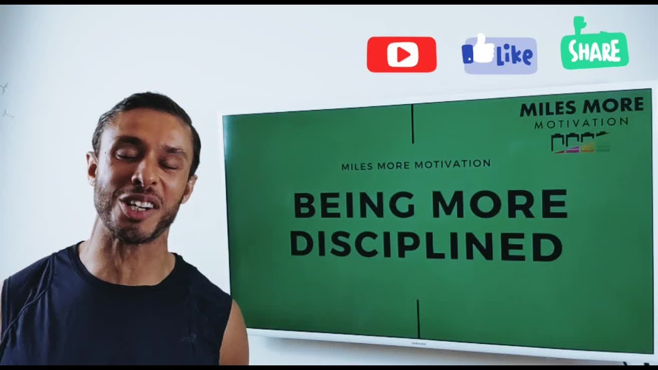 3 PRACTICAL WAYS TO BE MORE DISCIPLINED. - YouTube