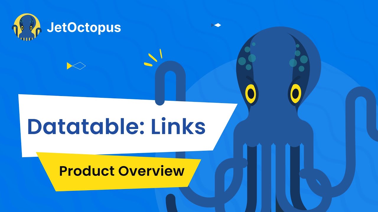 Datatable Links. How you can manage interlinking effectively. - YouTube