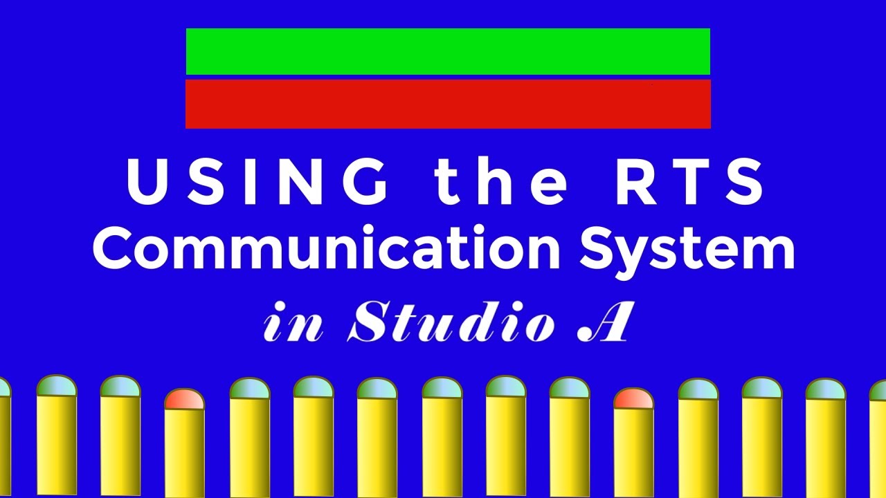 How to Use the RTS Communications System - YouTube