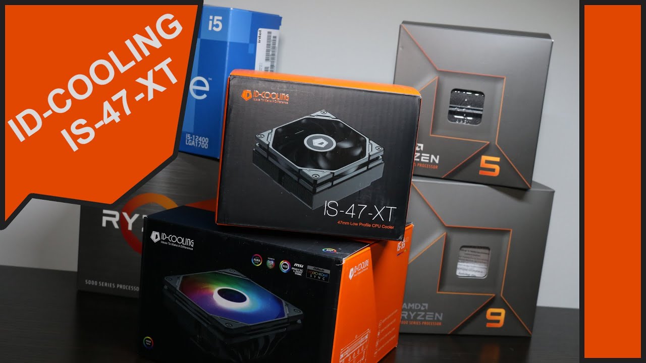 ID-Cooling IS-47-XT review - YouTube