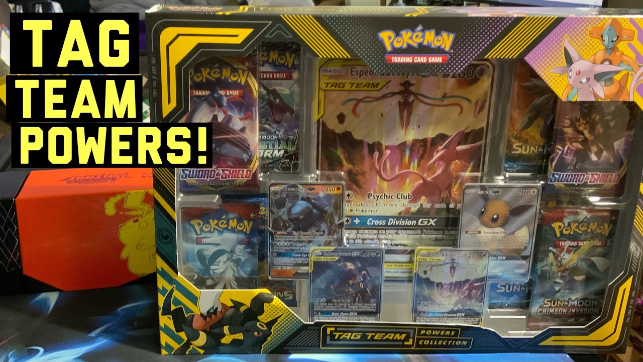 Opening a Tag Team Powers collection AND a Shining Fates ETB! - YouTube