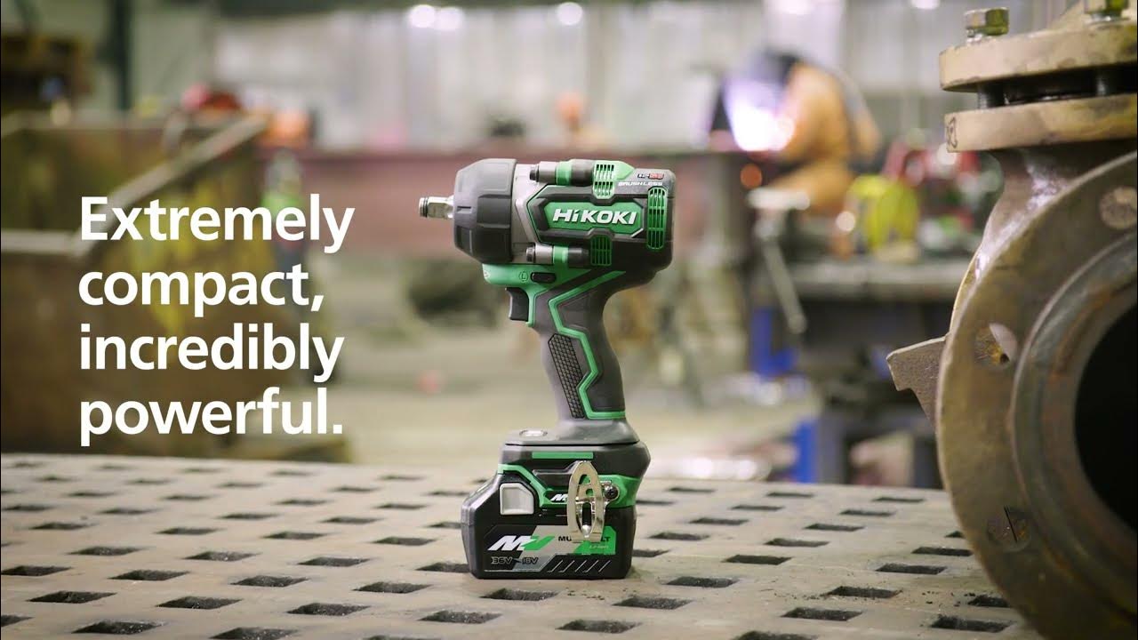 HiKOKI mutterinväännin WR36DE - YouTube